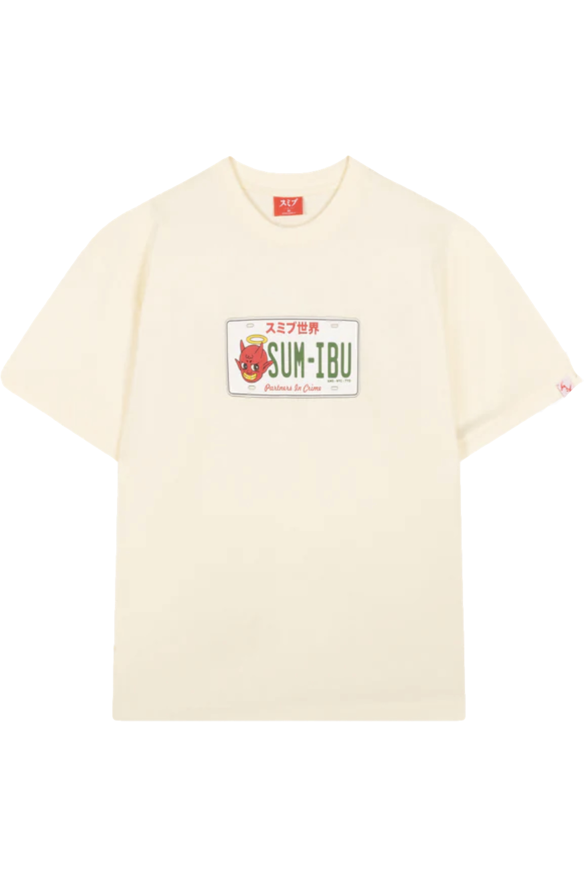 Sumibu Vanity Plate Tee (White) - X21.nl