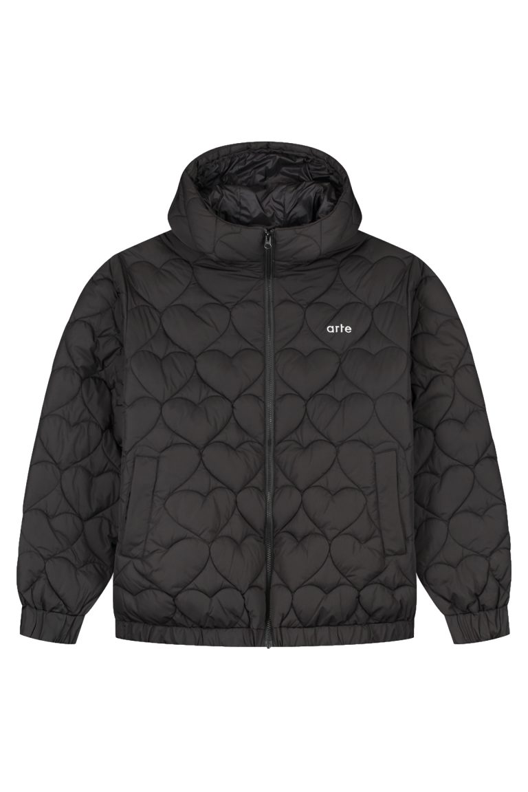 Arte Joey Heart Puffer (Black) - X21.nl