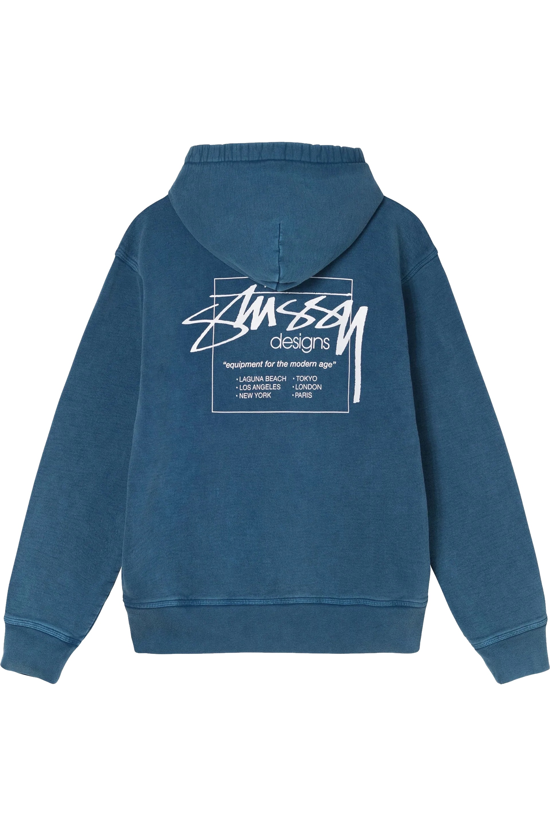 Stussy Dyed Stussy Designs Hood (Blue) - X21.nl