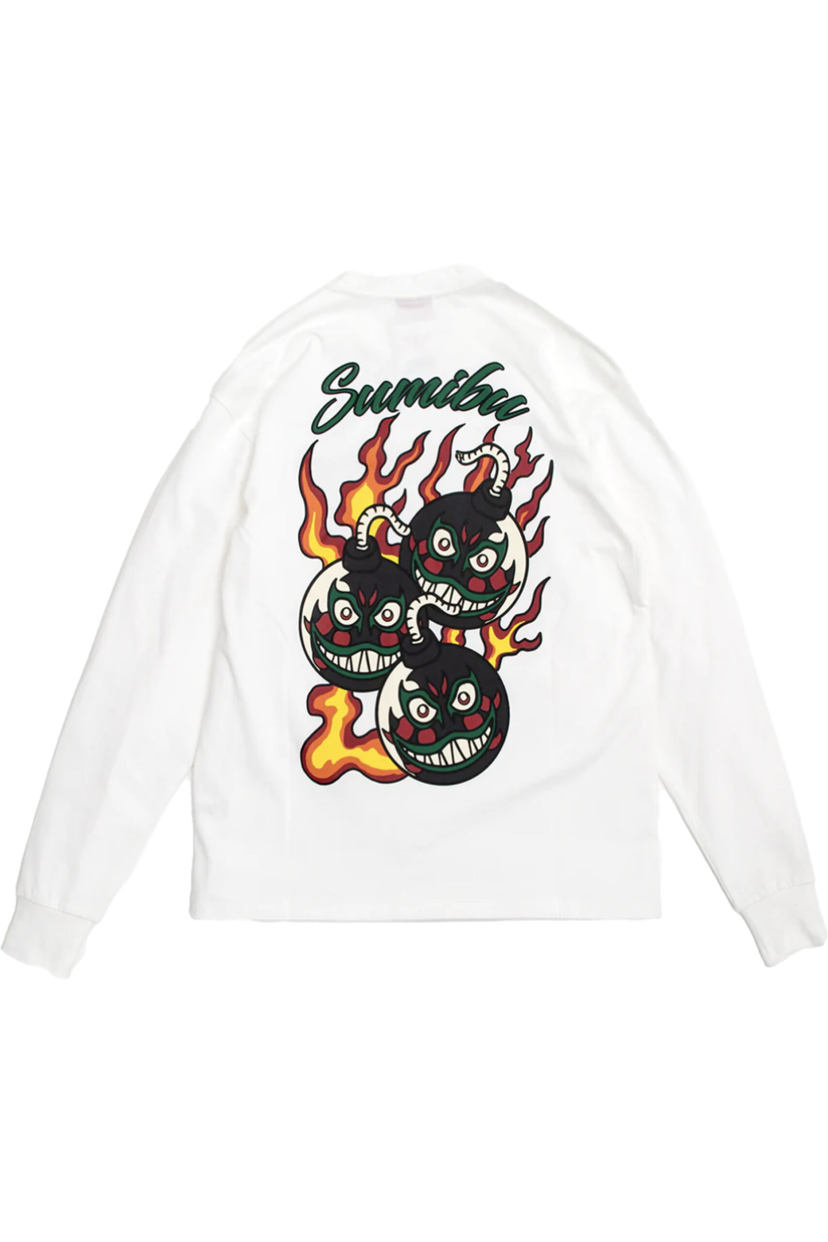 Sumibu Kabuki Bomb Longsleeve (White) - X21.nl