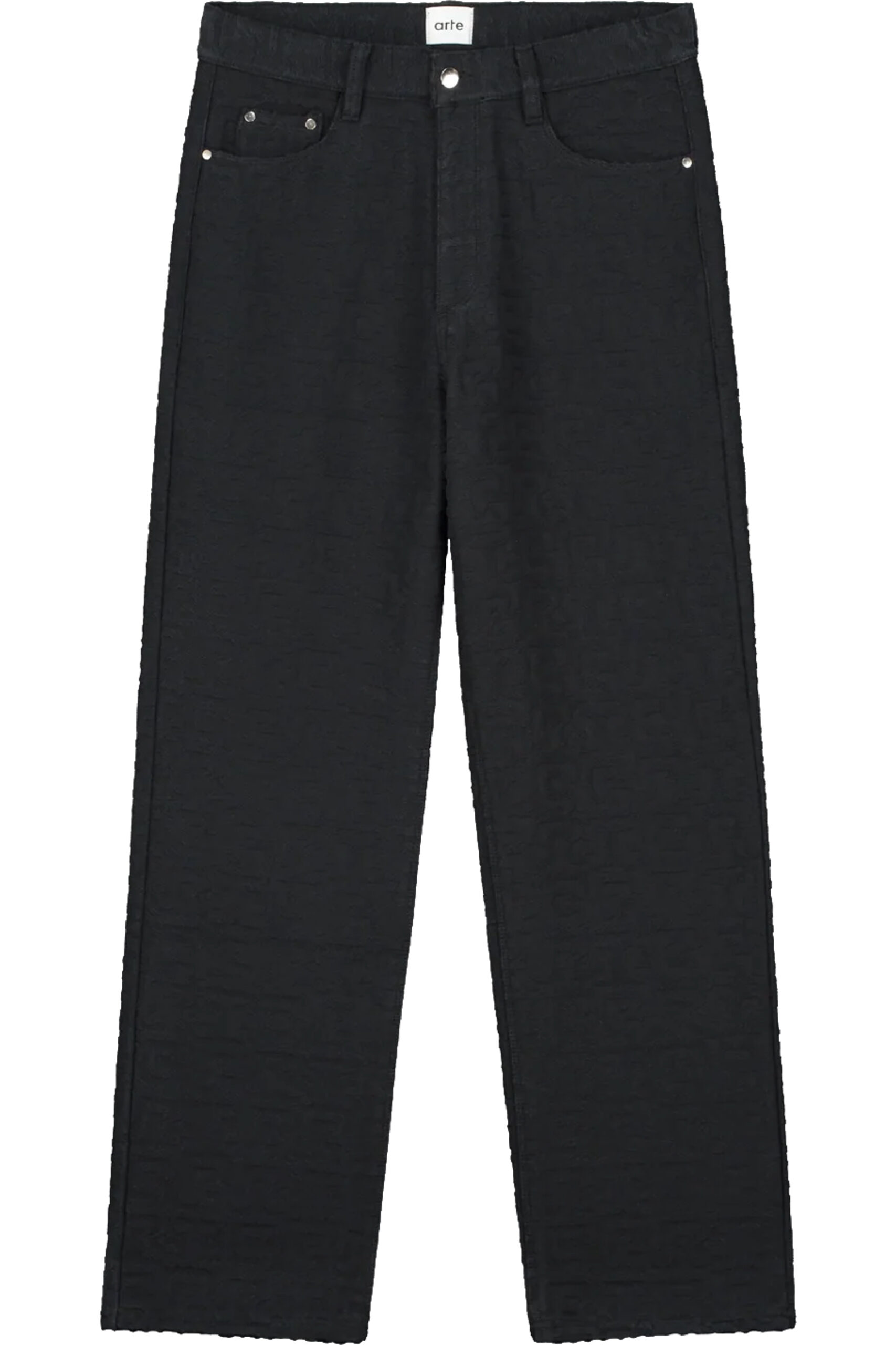Arte Jones Jacquard Pants (Black) - X21.nl