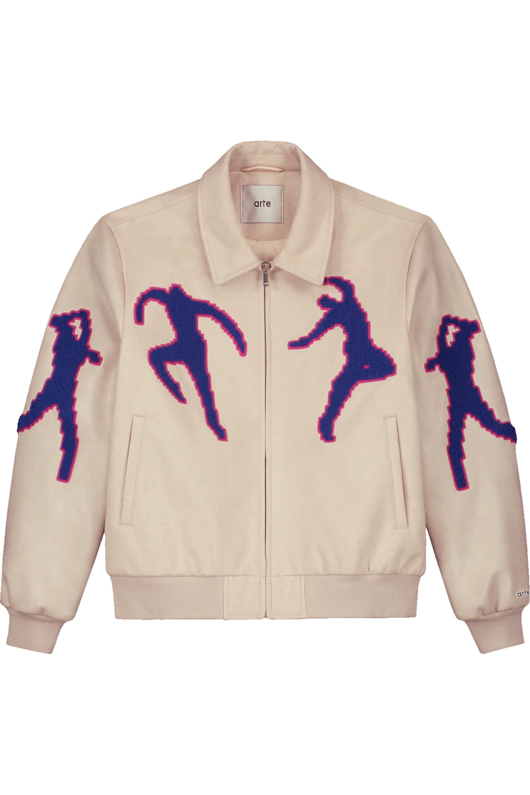 Arte Jonah Pixel Dancer Jacket (Cream) - X21.nl