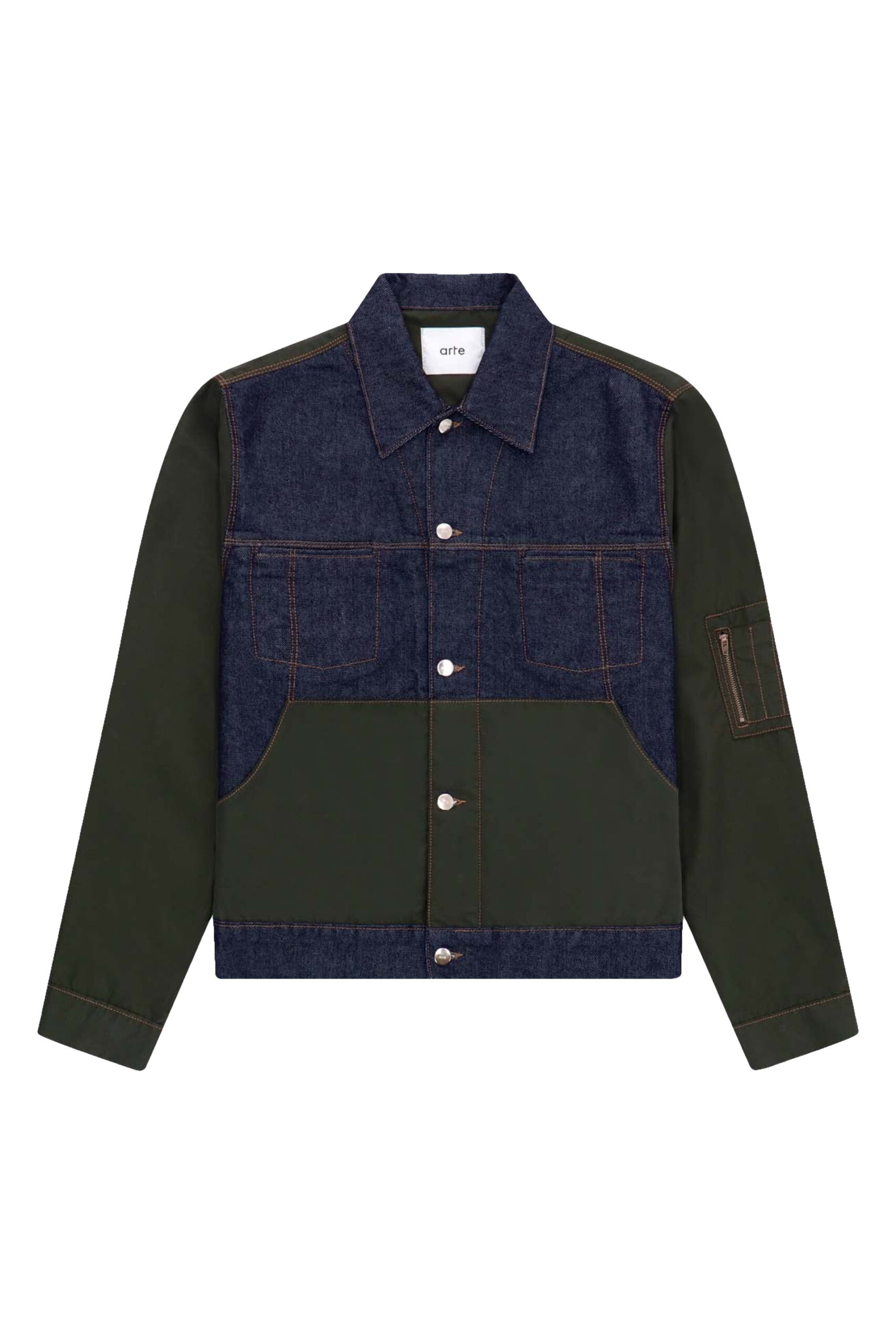 Arte Jones Multi Jacket (Green) - X21.nl