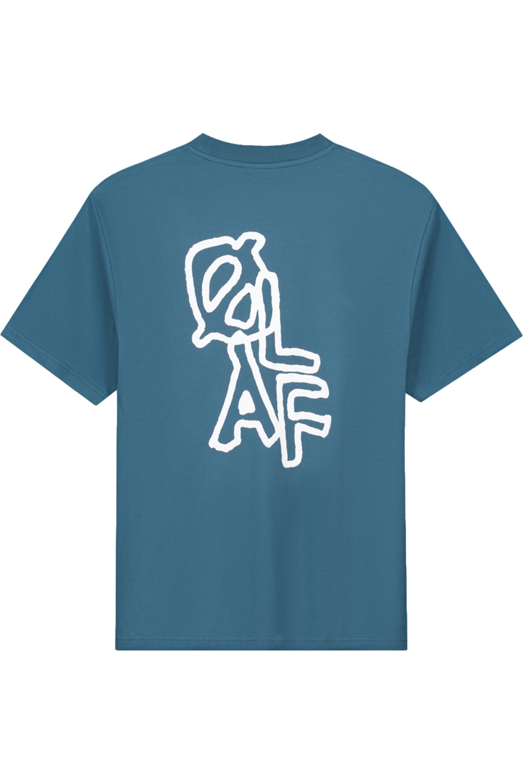 OLAF Layered Logo Tee (Ocean) - X21.nl