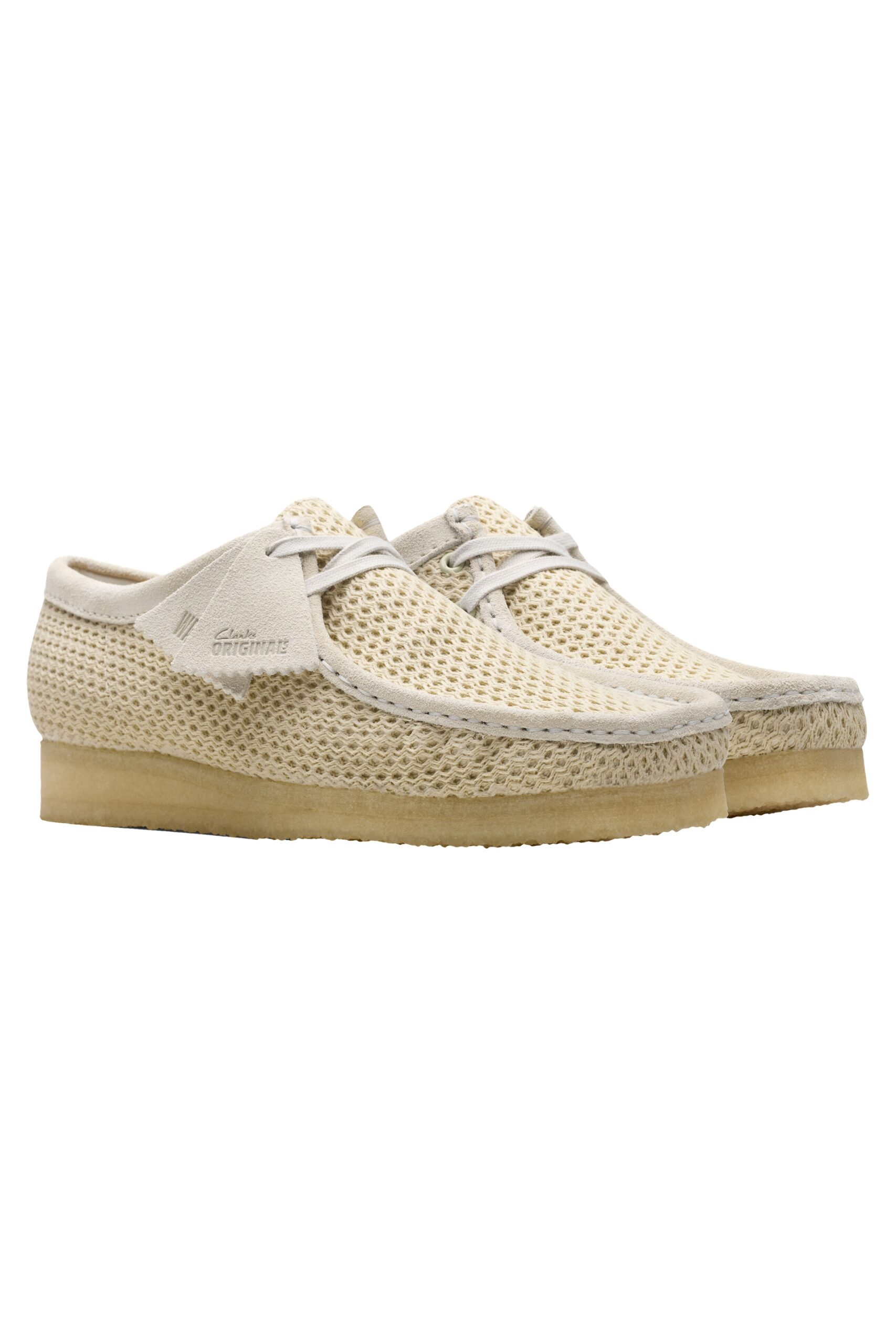 Clarks Wallabee (Off White Mesh) - X21.nl