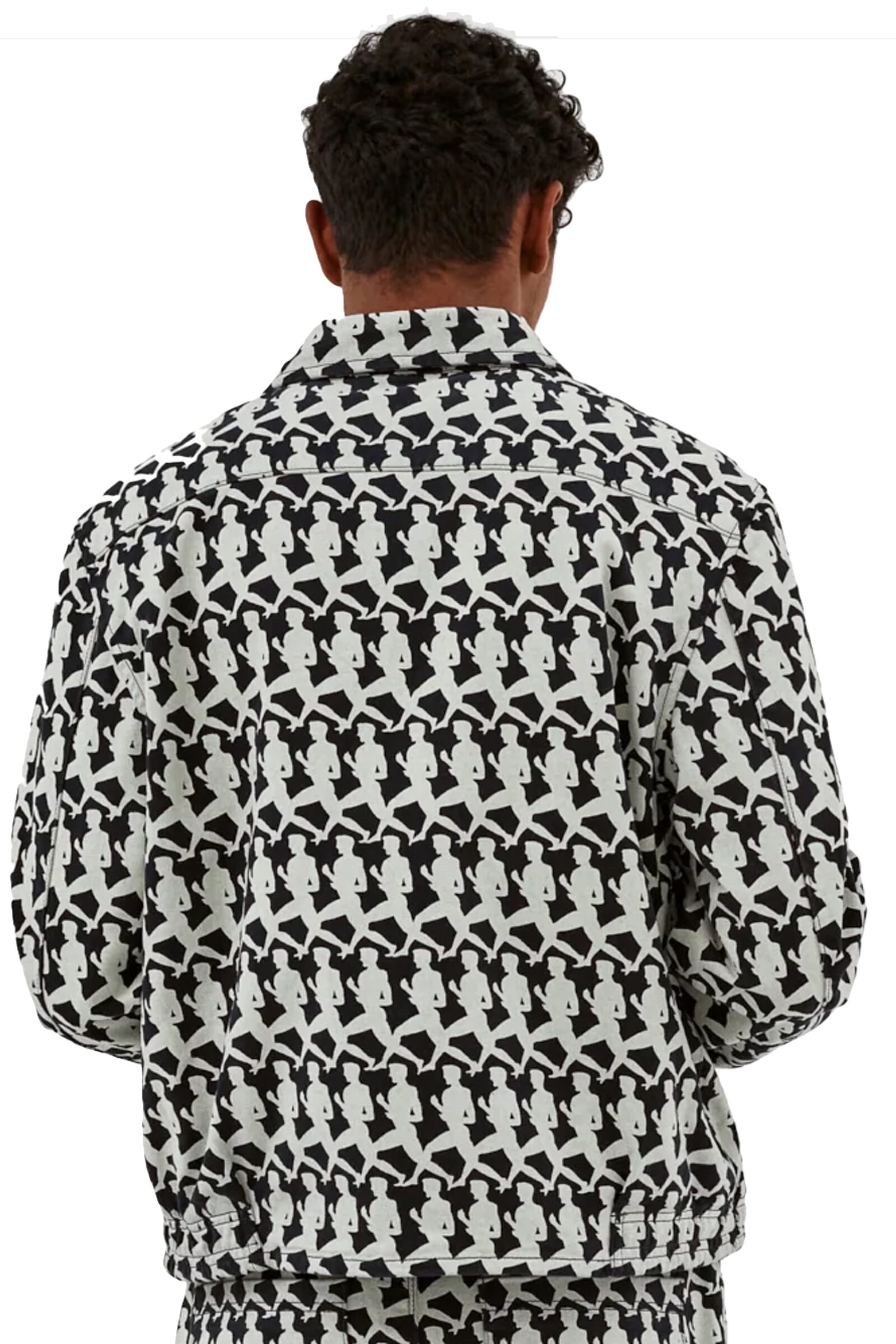 Arte Jones Allover Jacket (Navy/Creme) - X21.nl