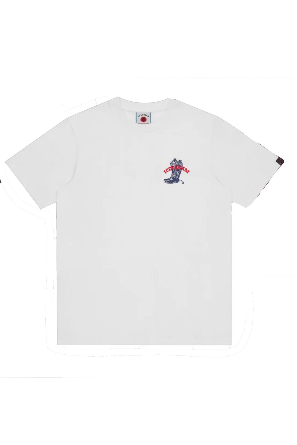 Ice Cream Cowboy Boot Tee (White) - X21.nl